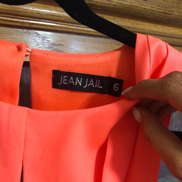 Jean Jail | Dresses | Coral Dress From Jean Jail Size Aus 6 Us 2 | Poshmark